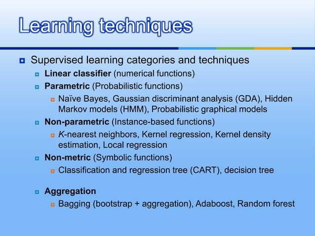 An overview of machine learning (1) | PPT