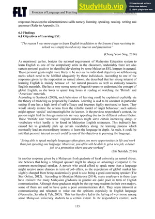 An Overview of Malaysian English Language Learning Strategies.pdf | Education