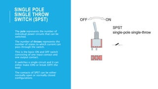 An overview of mechanical switches | PPTX | Technology & Computing