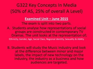 An overview of media studies 2015 | PPT