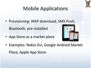 An overview of mobile technologies | PPTX