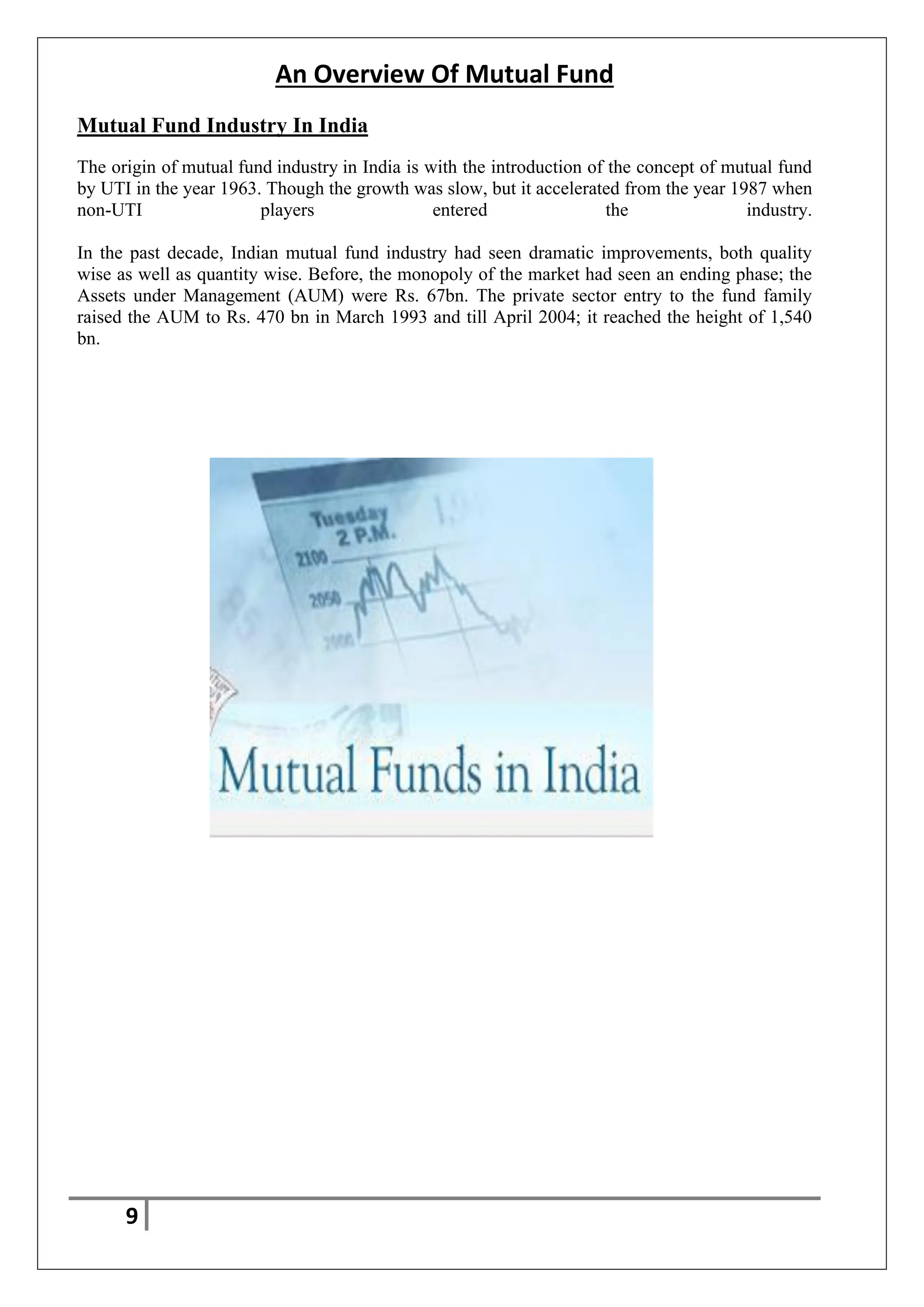 An Overview of Mutual Funds Bcom Project.pdf