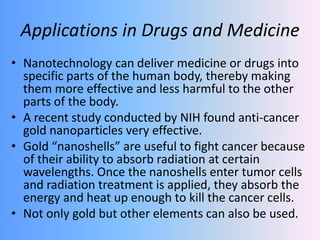 Nanotechnology In Medicine
