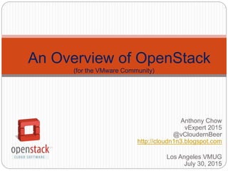 An overview of OpenStack for the VMware community | PPTX | Cloud ...