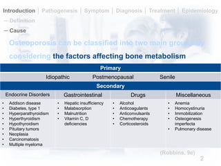 An overview of osteoporosis | PDF