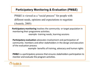 An overview of participatory m&e | PDF