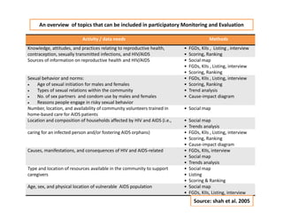 An overview of participatory m&e | PDF