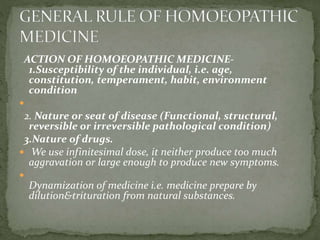 An overview of patient care in homoeopathic | PPT