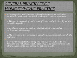 An overview of patient care in homoeopathic | PPT