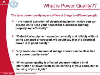 An Overview of Power Quality | PPT