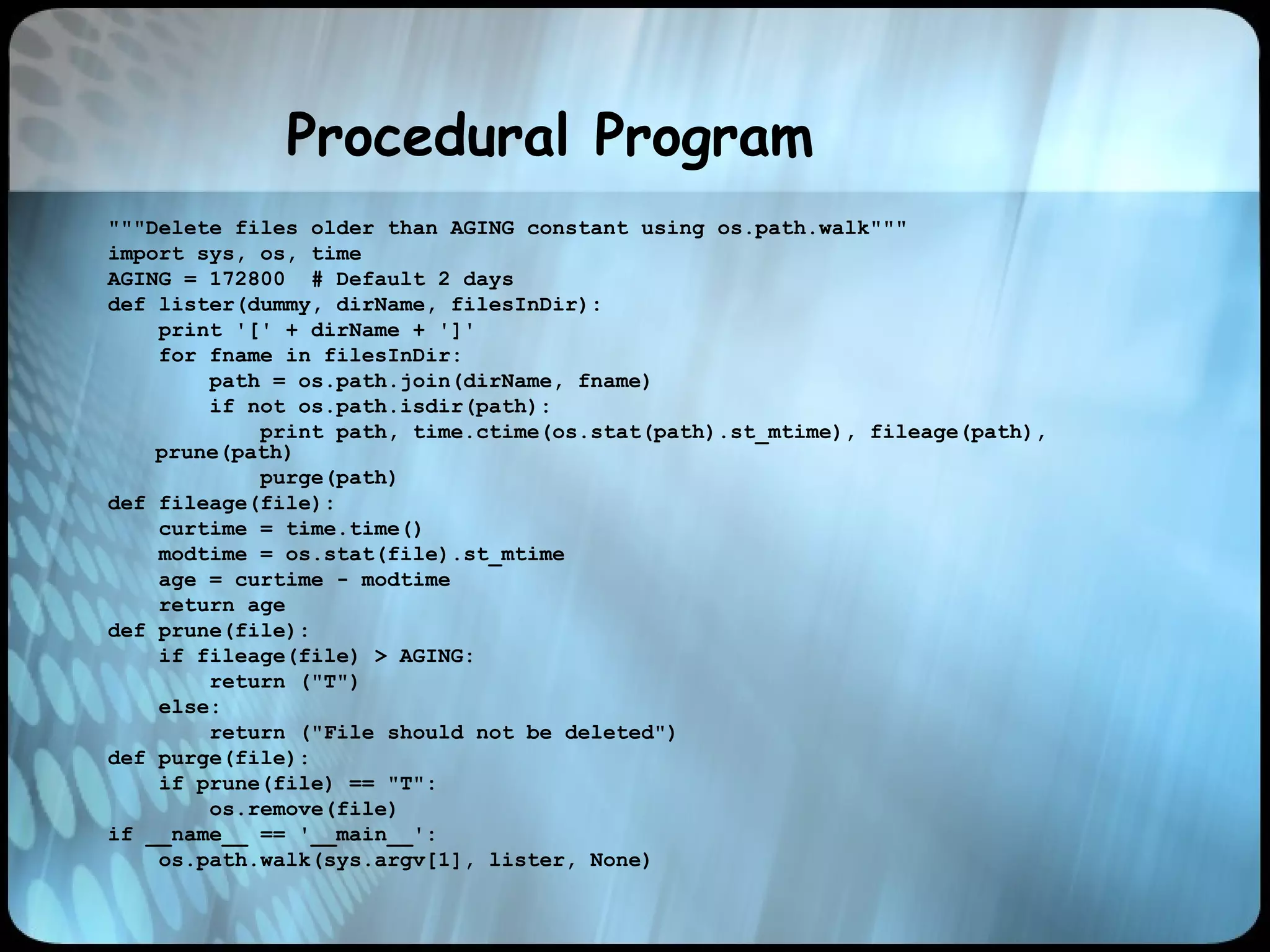 An Overview Of Python With Functional Programming Ppt