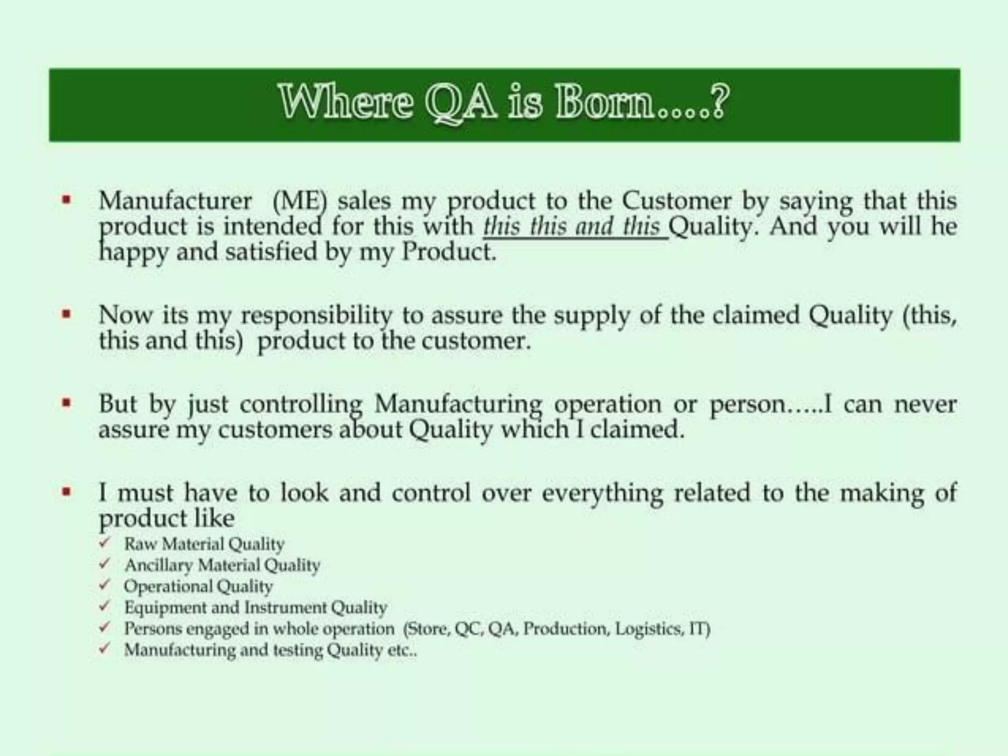 An Overview of Quality Assurance & Role of QA in Pharma Industry .pdf