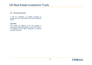 Alhuda CIBE - An overview of REI Ts in UK | PPT