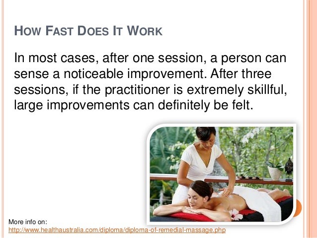 An Overview Of Remedial Massage