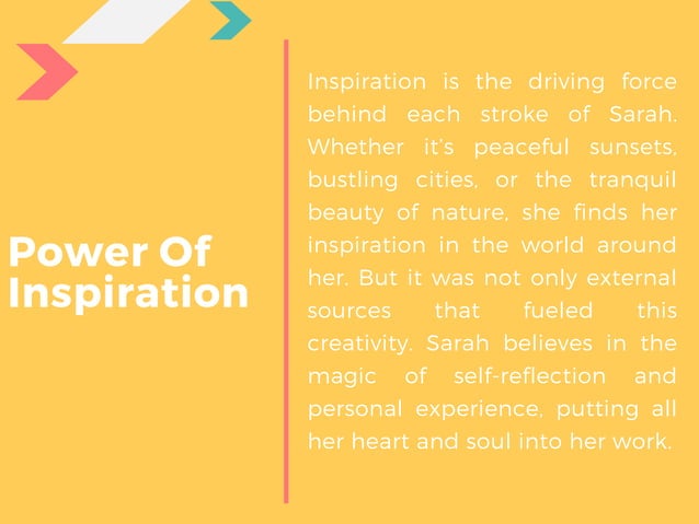 An Overview Of Sarah Lazow’s Artistic Journey.pptx