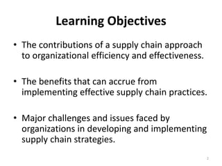 An dynamic overview of supply chain management | PPTX