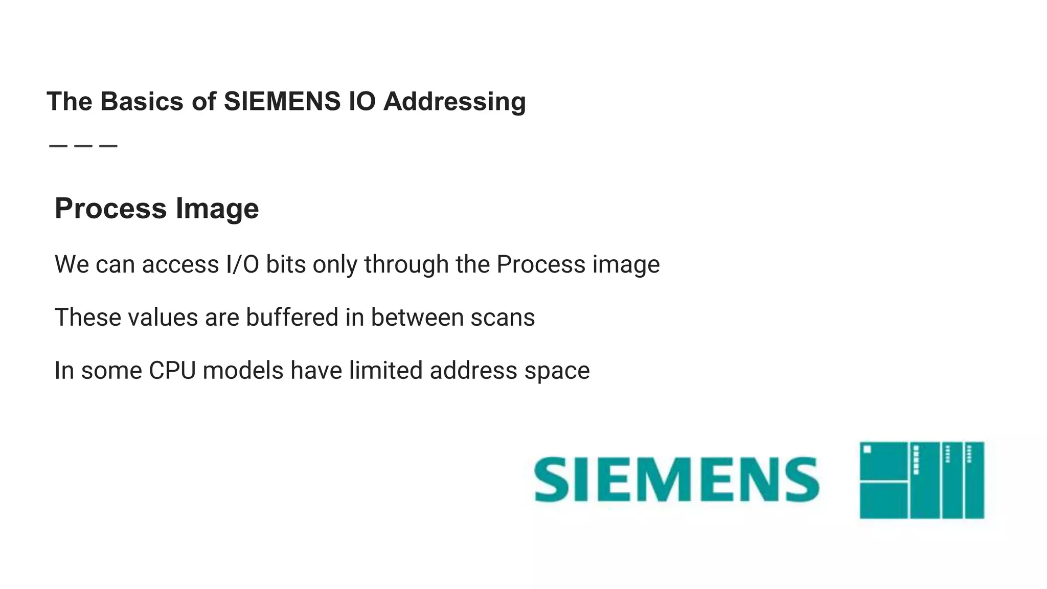 An overview of siemens plc address mapping | PPTX
