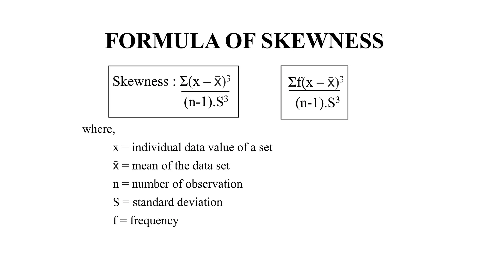 AN OVERVIEW OF SKEWNESS AND KURTOSIS.pptx