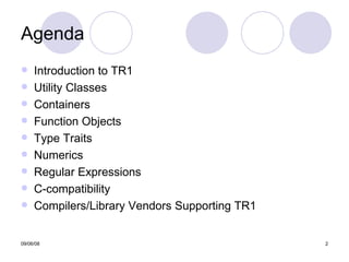 An Overview Of Standard C++Tr1 | PPT