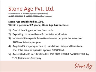 An overview of stone age and its products | PPTX