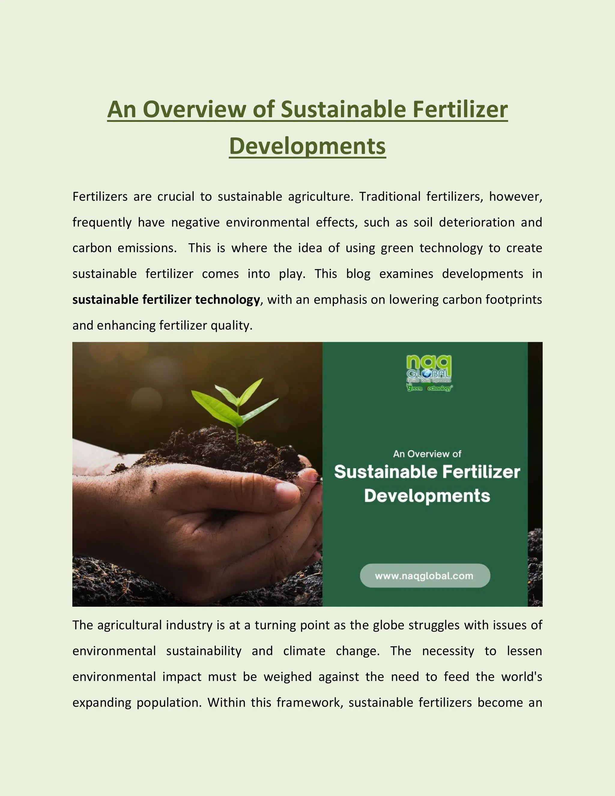 An Overview of Sustainable Fertilizer Developments.pdf