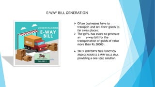 TALLY ERP9 - ACCOUNTING SOFTWARE- EVOLUTION AND FEATURES OF TALLY | PPTX