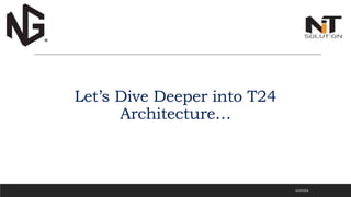 An Overview of Temenos T24 Functional and Technical | PPTX