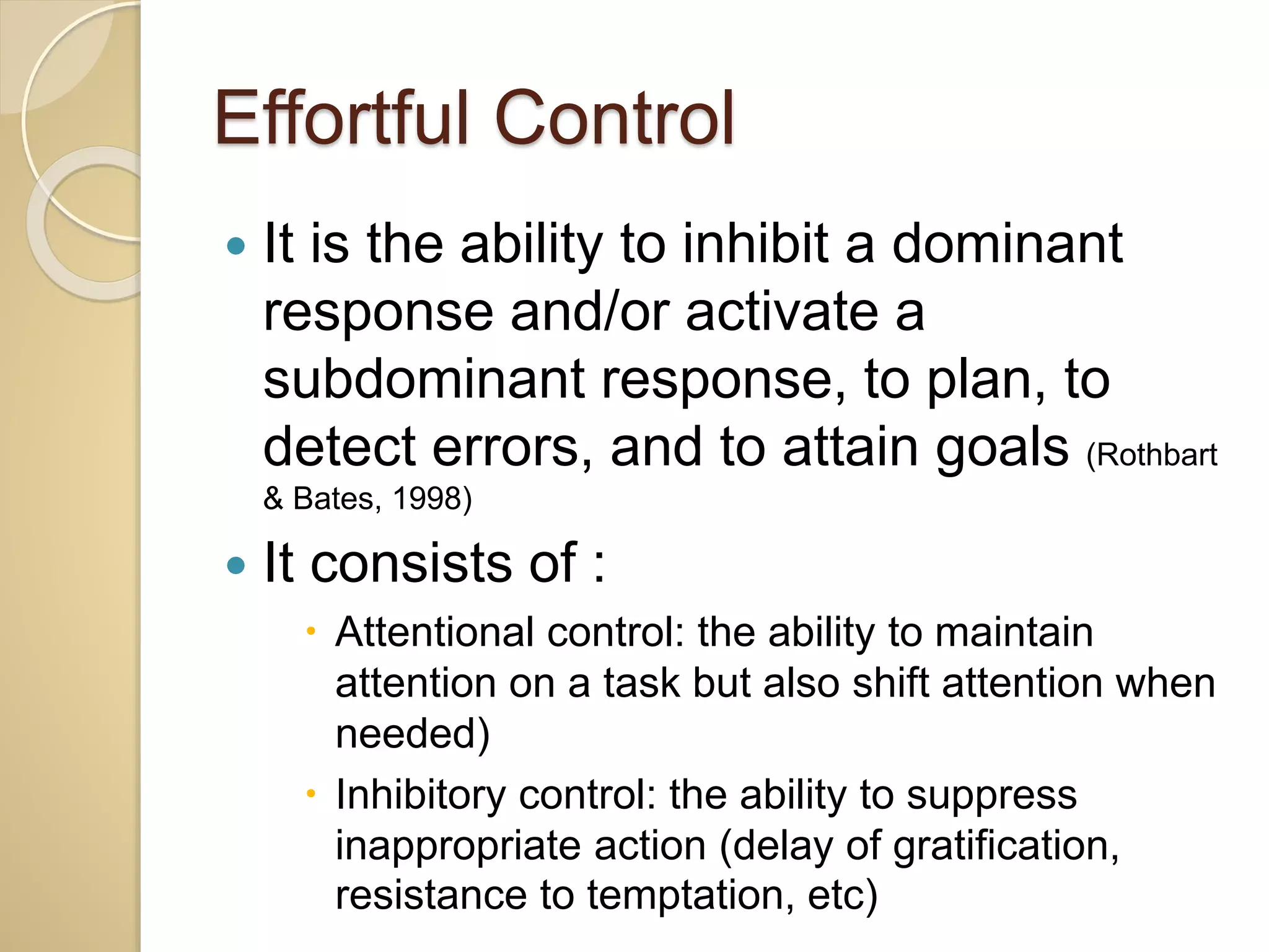 An overview of temperament and development | PPTX