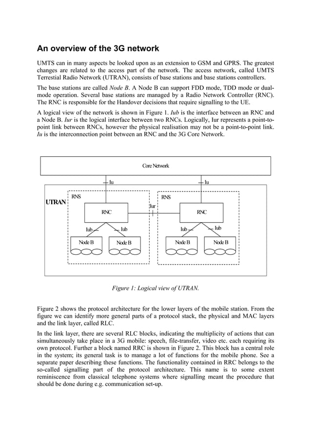 An_overview_of_the_3G_network.pdf | Computer Networking | Computing