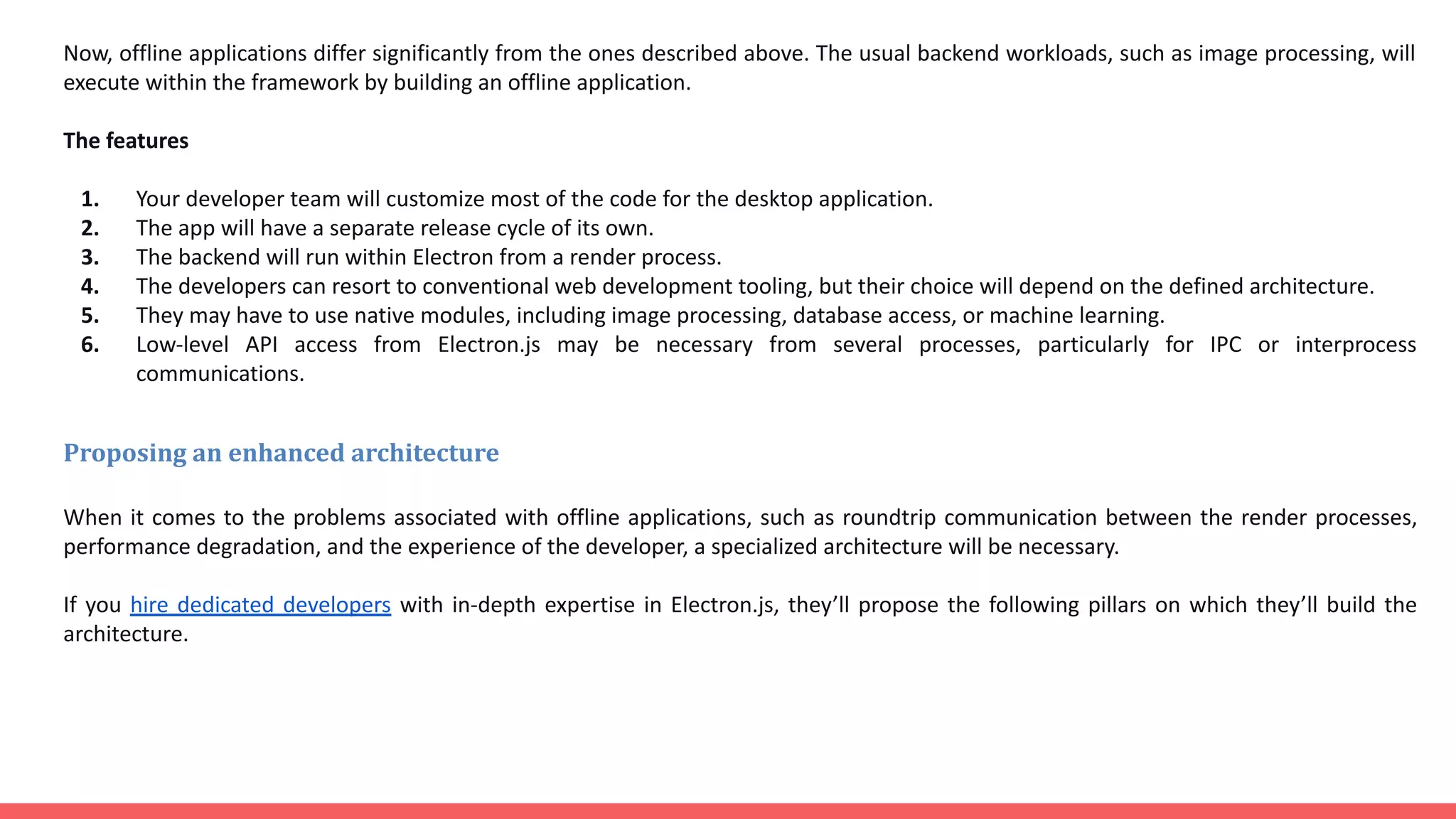 An overview of the architecture of electron.js