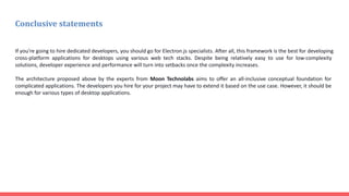 An overview of the architecture of electron.js