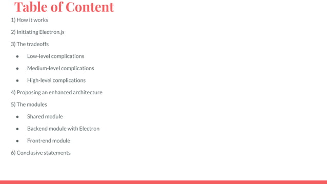 An overview of the architecture of electron.js