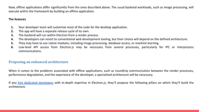 An overview of the architecture of electron.js