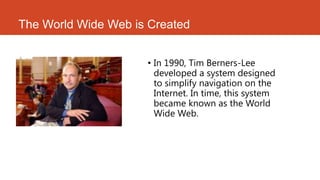 An overview of the development of the world wide web | PPTX