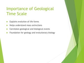 An Overview of the Geological Time Scale | PDF