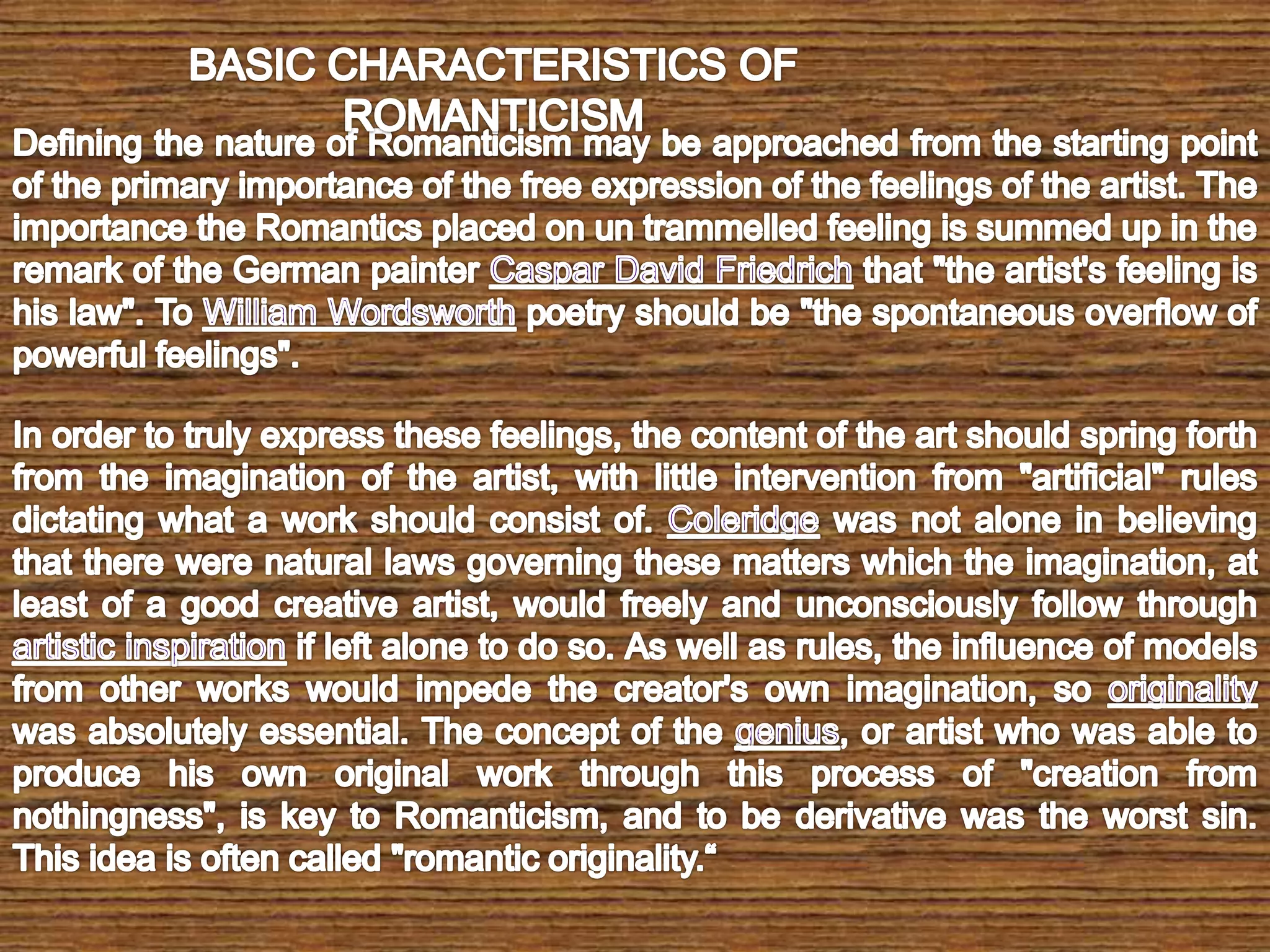 An overview of the history of romantic period | PPTX