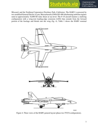 An Overview Of The NASA F-18 High Alpha Research | PDF