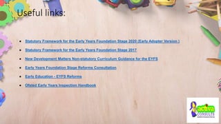 An Overview of the New EYFS Guidelines 2021.pptx | Daycare and Pre ...