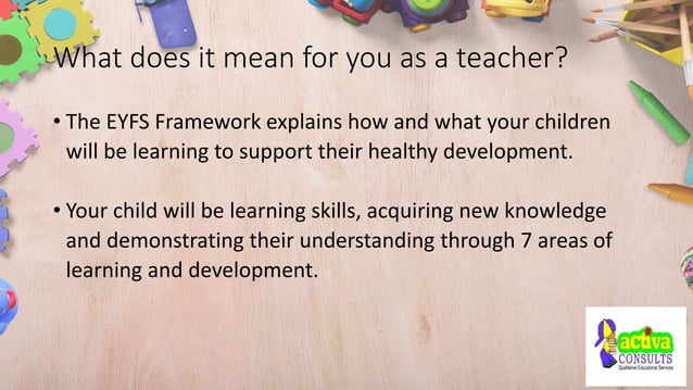 An Overview of the New EYFS Guidelines 2021.pptx | Daycare and Pre ...