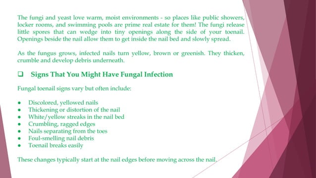 An Overview of the Signs and Prevention of Fungal Toenail | PPT