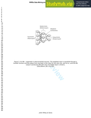 An Overview Of The Use Of Neural Networks For Data Mining Tasks | PDF