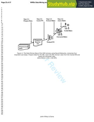 An Overview Of The Use Of Neural Networks For Data Mining Tasks | PDF