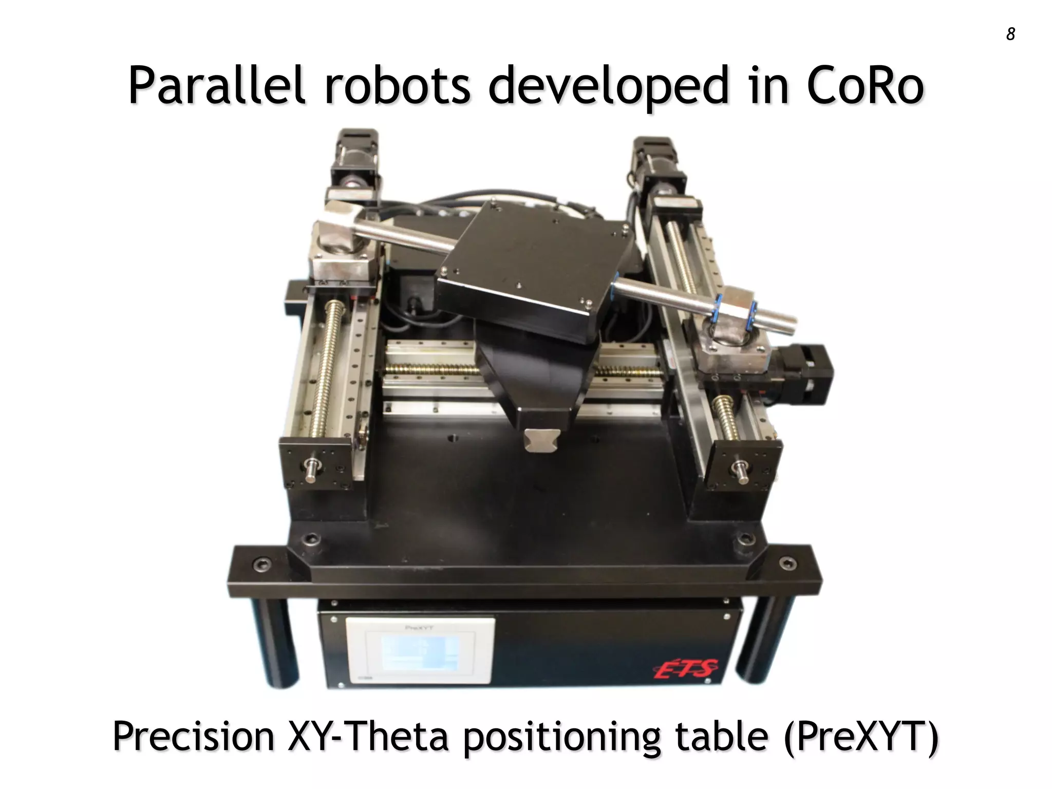 An overview of the various kinematic models in both parallel and serial robotic mechanisms ...
