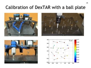 An overview of the various kinematic models in both parallel and serial robotic mechanisms ...