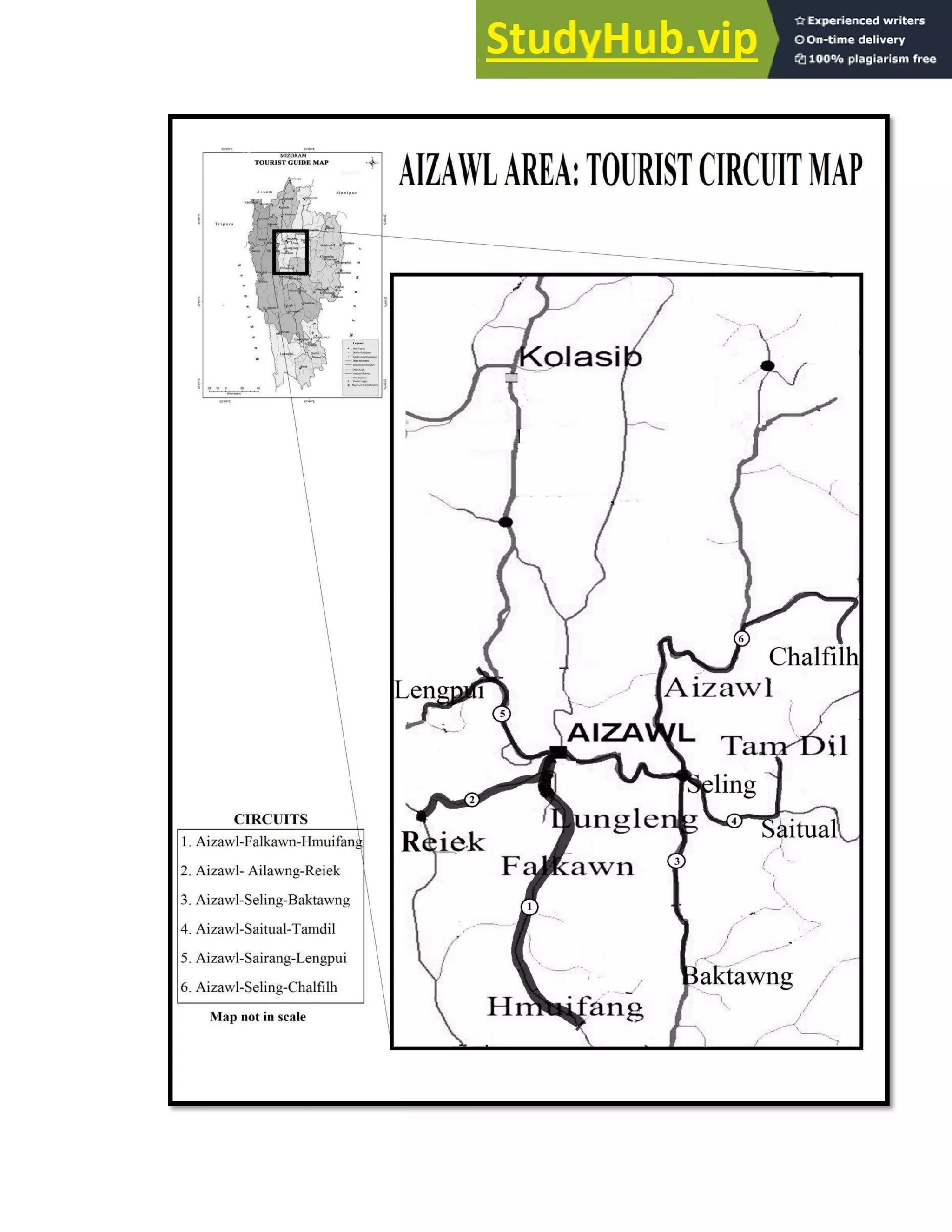 AN OVERVIEW OF TOURIST CIRCUITS A CASE STUDY OF AIZAWL AREA | PDF