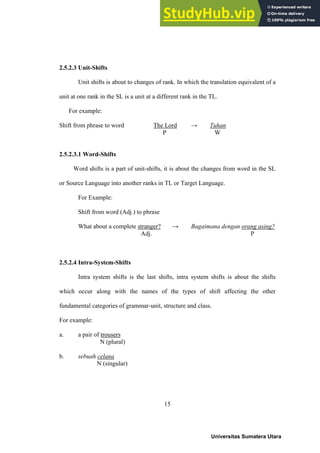 AN OVERVIEW OF TRANSLATION 2.1 The Definition Of Translation | PDF