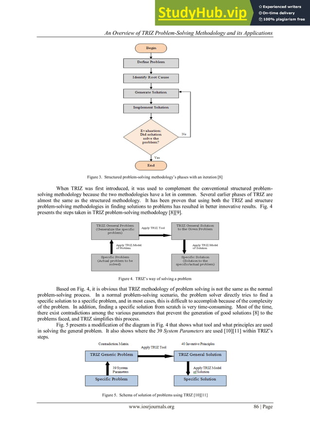 An Overview Of TRIZ Problem-Solving Methodology And Its Applications | PDF