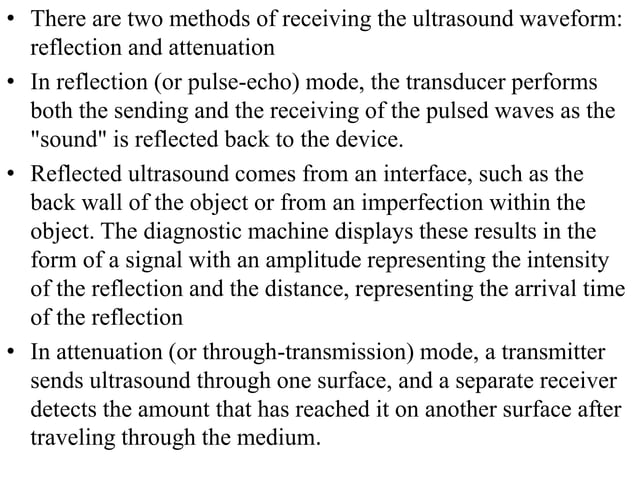 AN OVERVIEW OF ULTRASOUND.pptx AN OVERVIEW OF ULTRASOUND.pptx