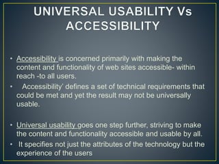Universal Usability | PPT