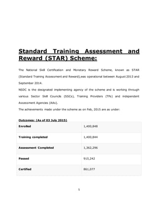 An Overview of Various Skill Developments Programs By Government of ...
